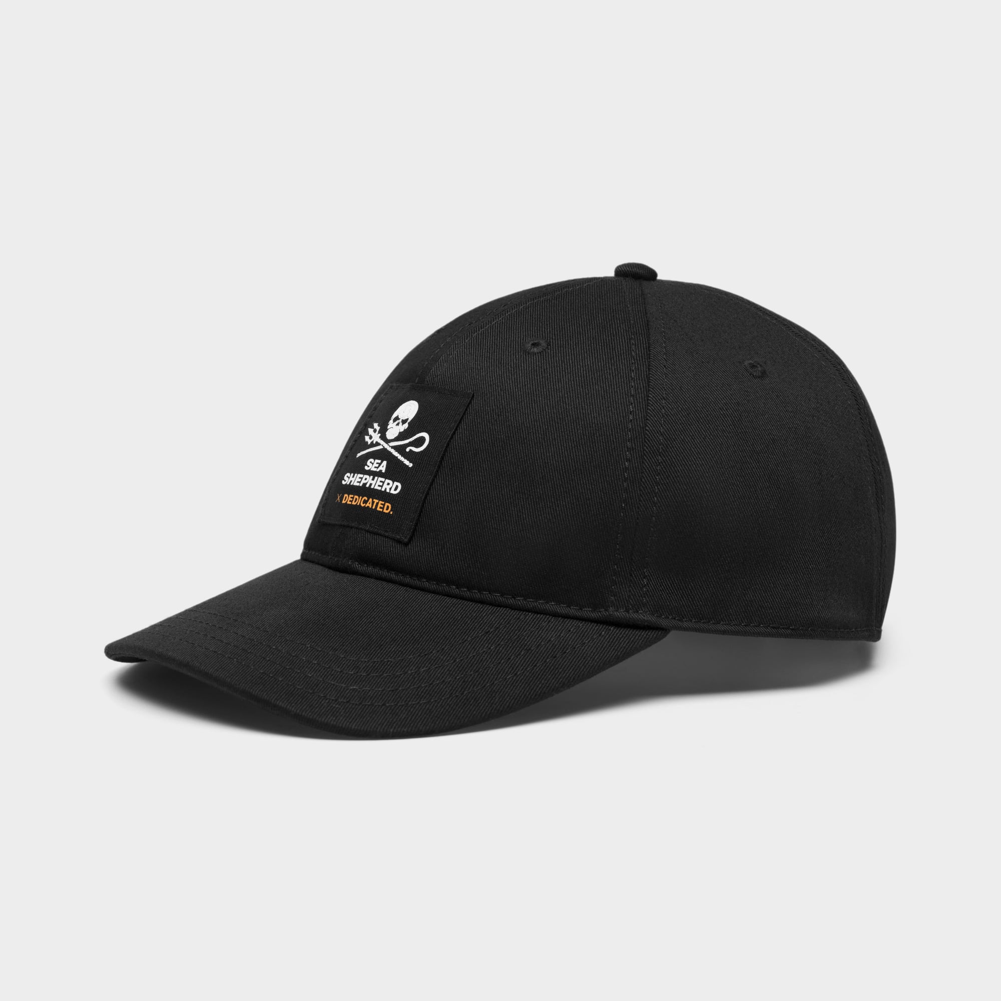 DEDICATED Soft Cap Slussen Jolly Patch Black dedicated-soft-cap-slussen-jolly-patch-black