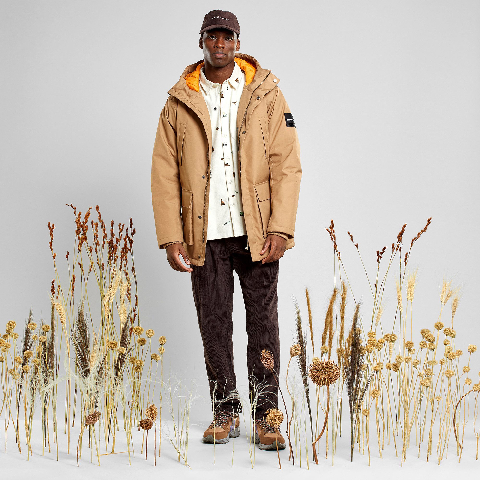 DEDICATED - Parka Jacket Stavanger Tiger Brown
