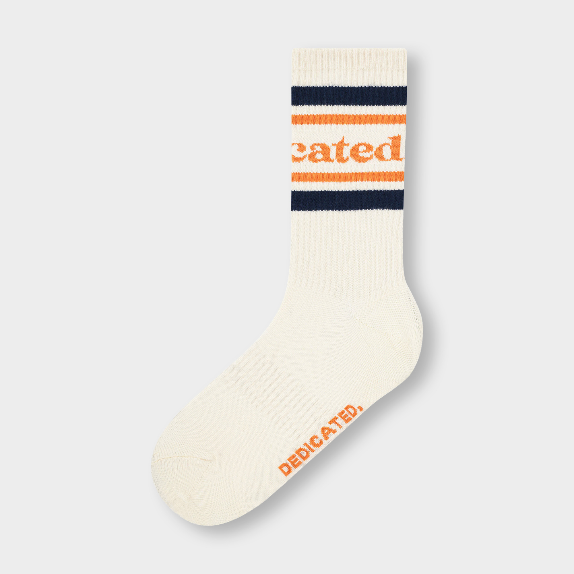 DEDICATED - Sport Socks Ullevi Logo Off-White